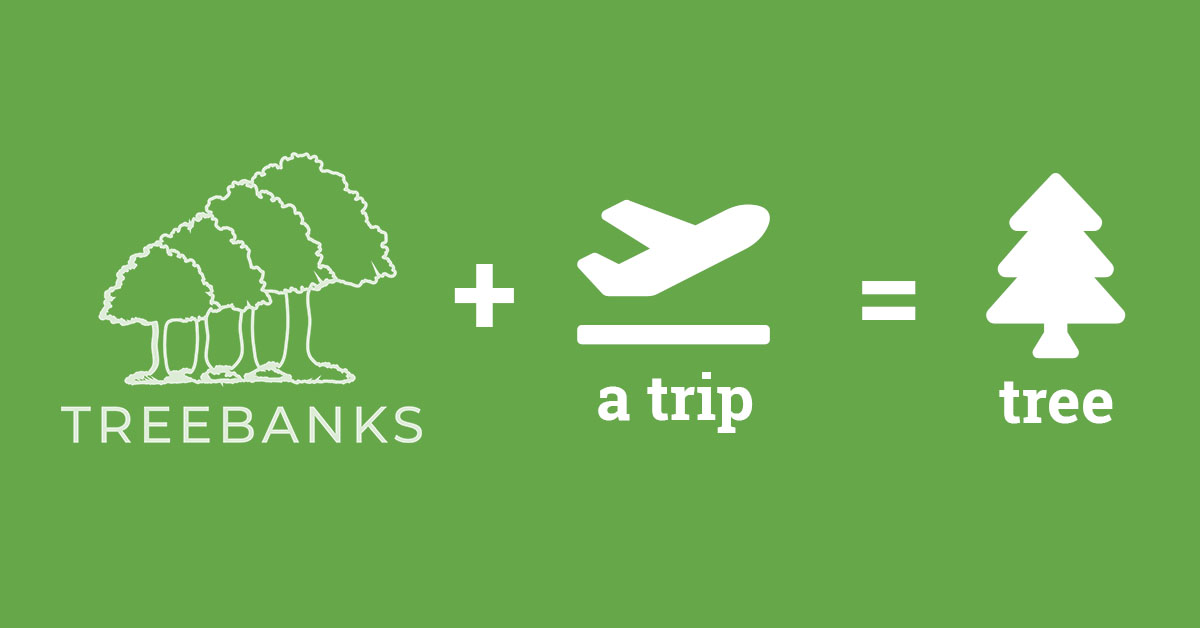 Treebanks - You book your trip we plant a tree for free